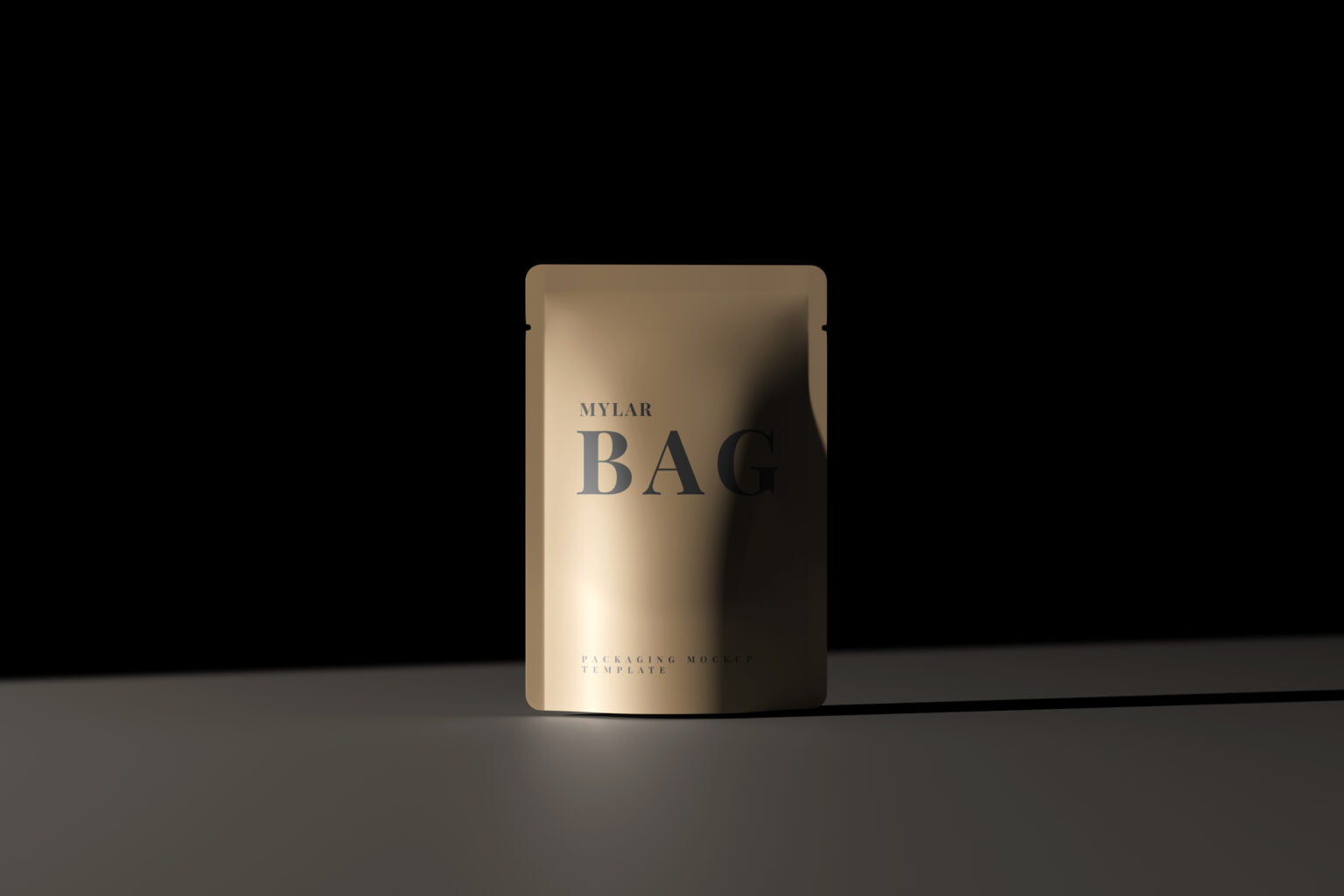 Mylar Bag Mockup - Mockup Free