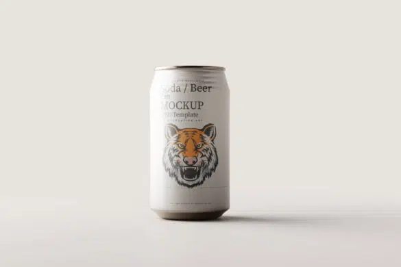 Photoshop PSD lata Mockups, Download lata Mockups Free