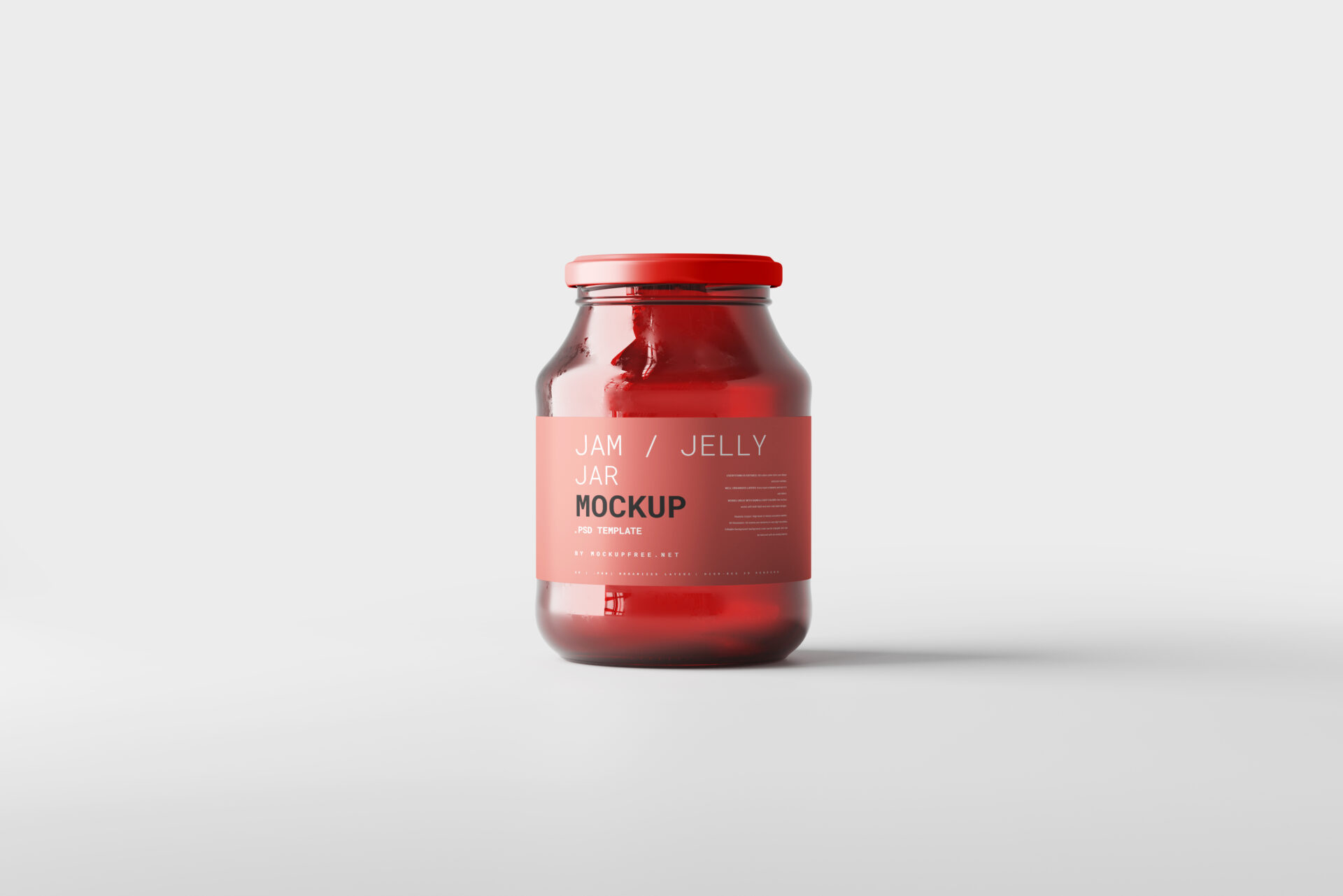 Jam Jar Mockups - Mockup Free