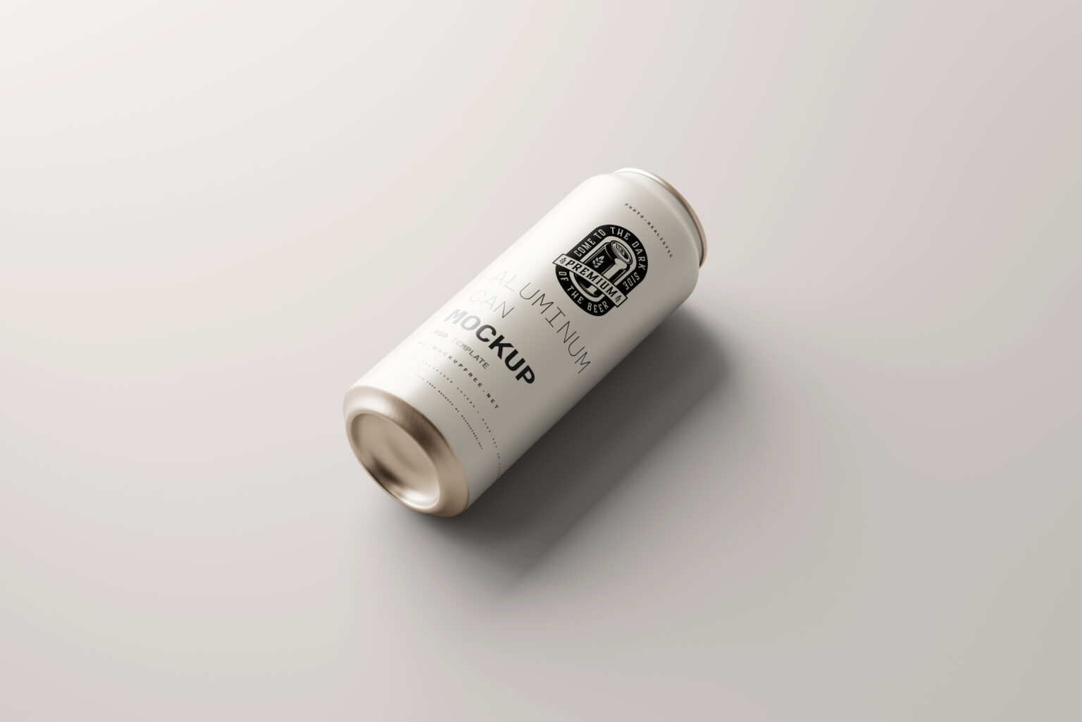500ml Aluminum Can Mockups - Mockup Free