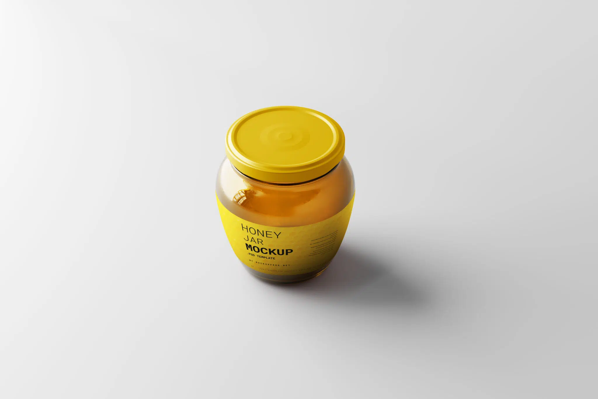 Drop Shaped Jar Mockups - Mockup Free