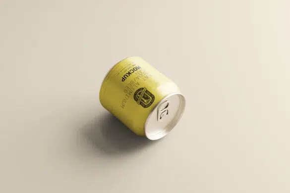 Photoshop PSD lata Mockups, Download lata Mockups Free