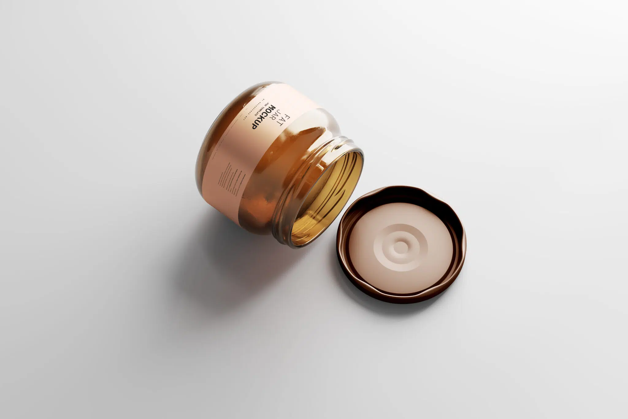 Fat Jar Mockups - Mockup Free