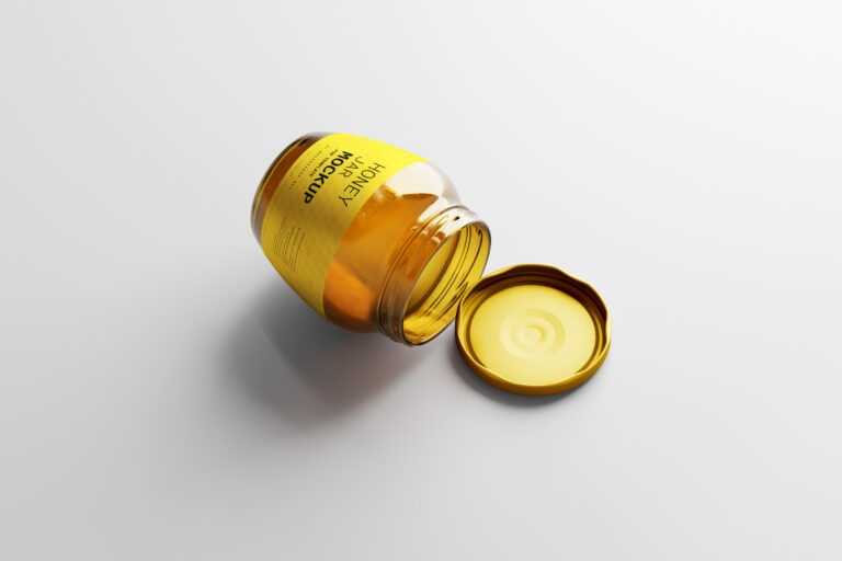 Drop Shaped Jar Mockups - Mockup Free