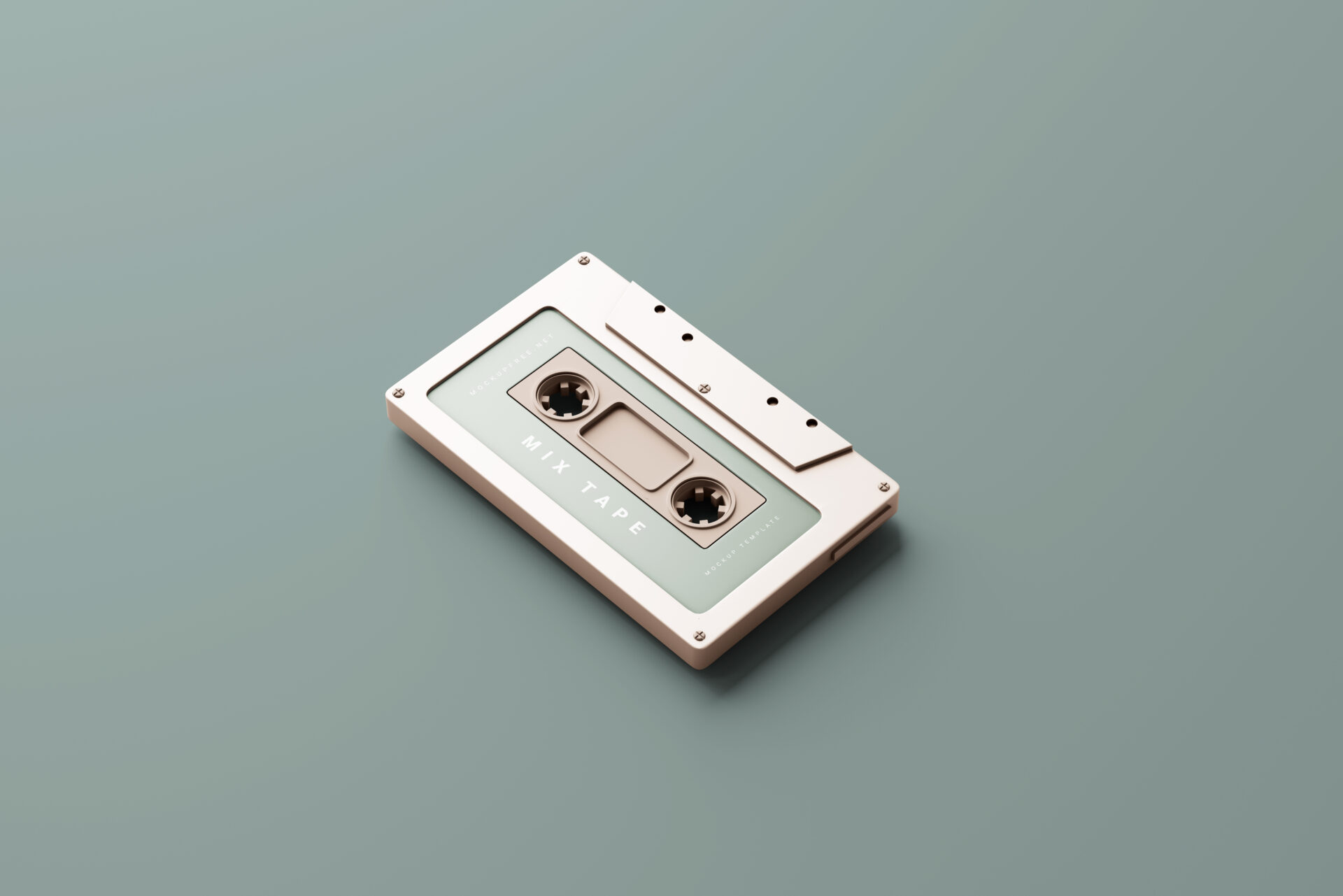 Mixtape Cover and Cassette Mockup - Mockup Free