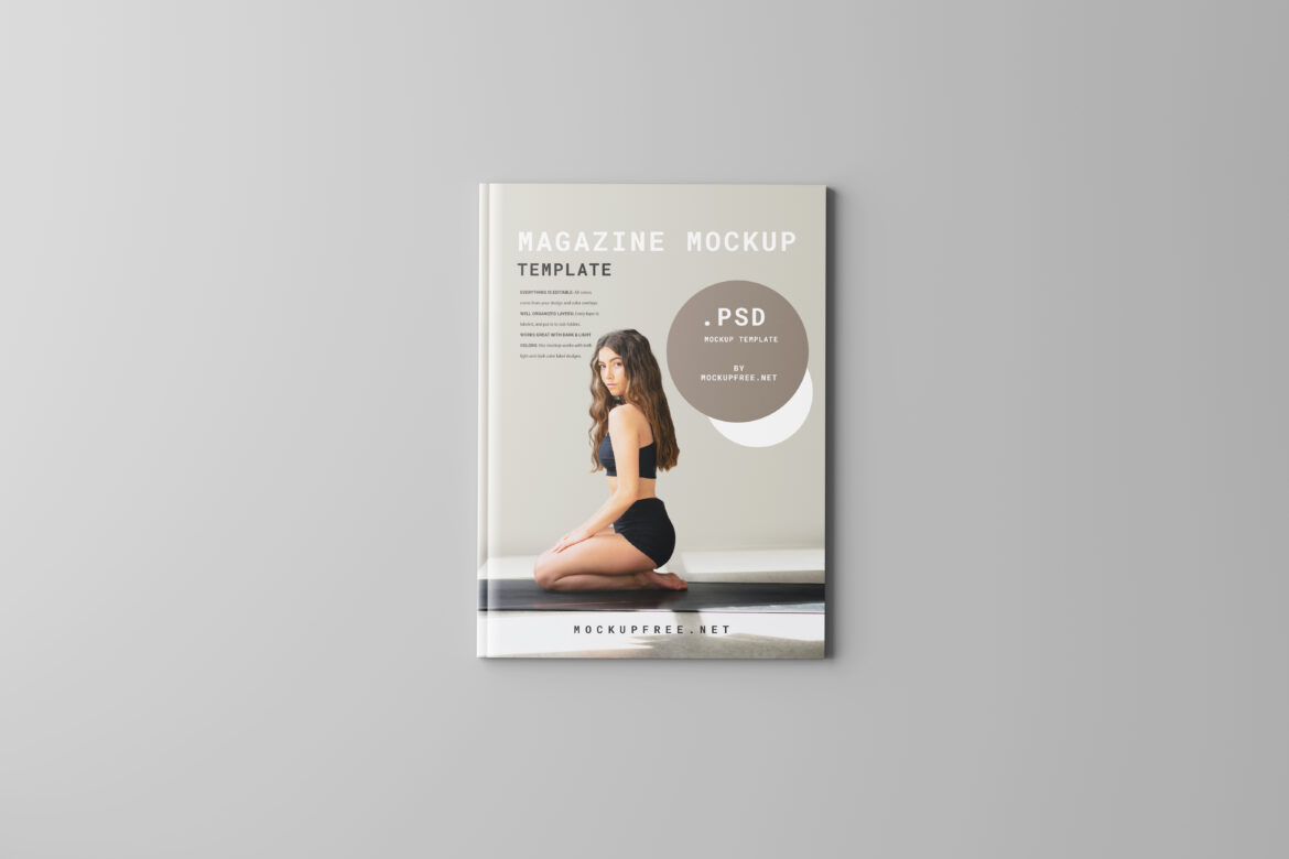 Magazine Cover Mockups - Mockup Free