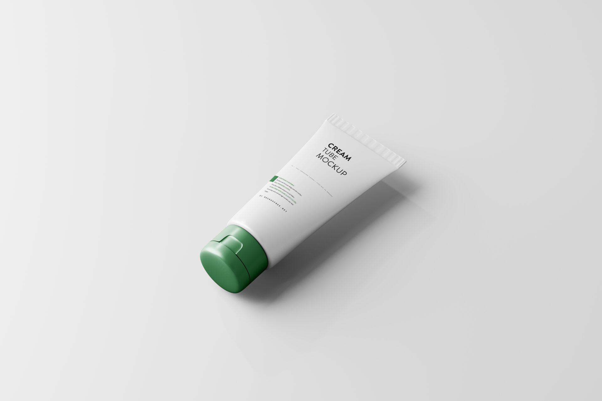 Cream Tube Mockup - Mockup Free