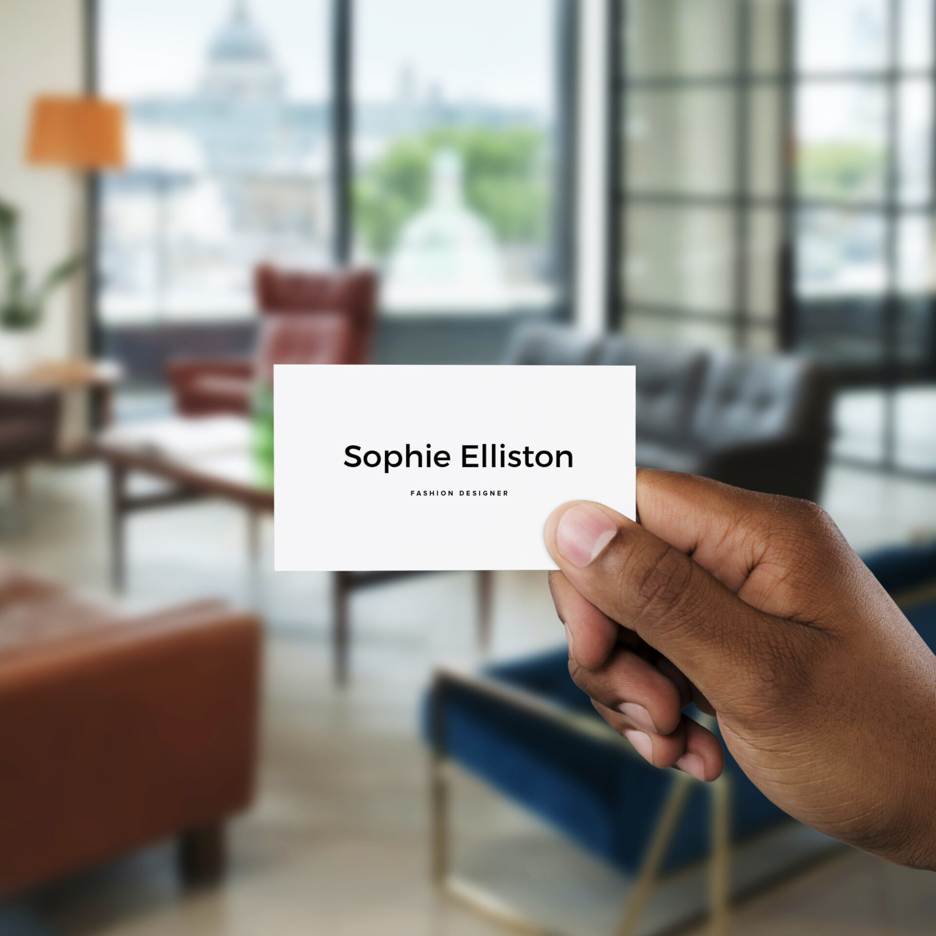 Hand holding Business Cards Mockups - Mockup Free Hand holding Business Cards Mockups - Mockup Free