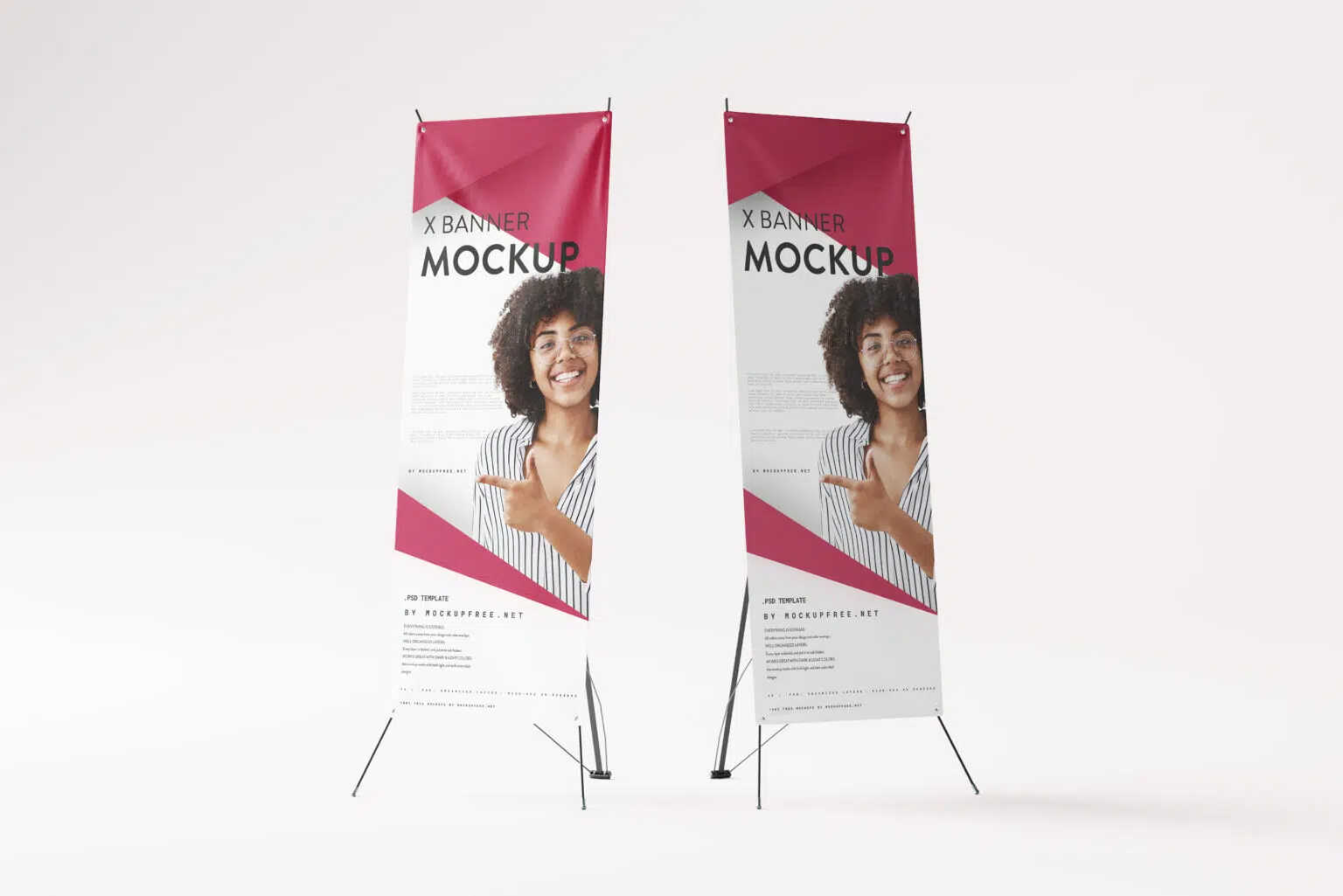 X-Banner Mockup - Mockup Free