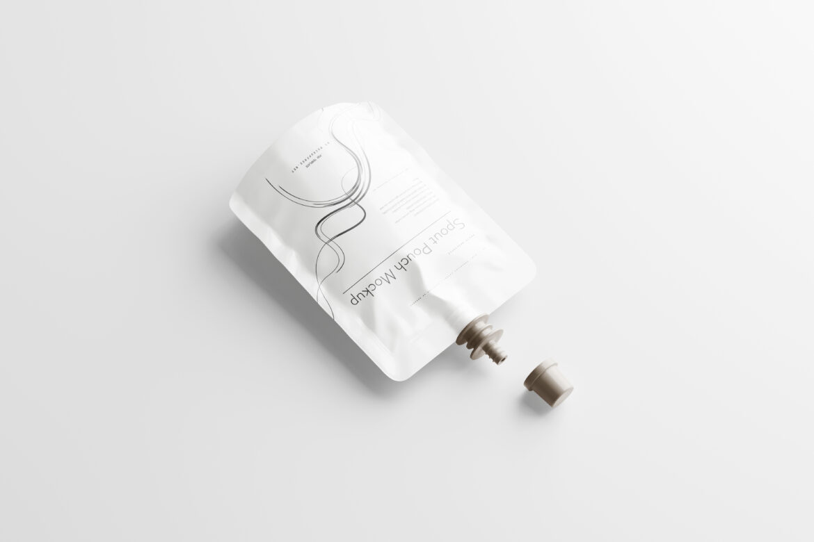 Spout Pouch Mockup - Mockup Free