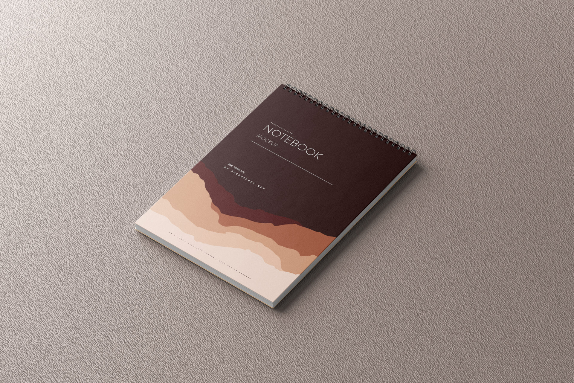 Notebook Branding Mockups - Mockup Free