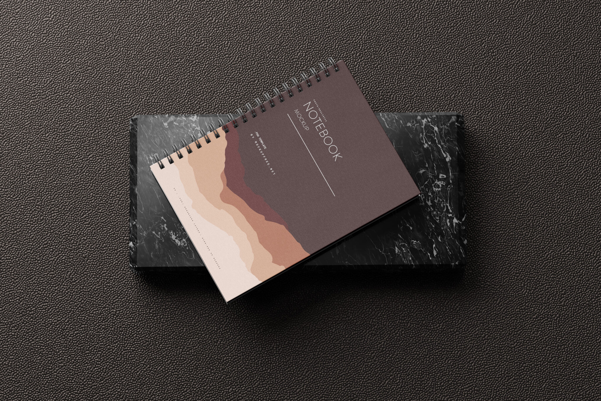 Notebook Branding Mockups - Mockup Free