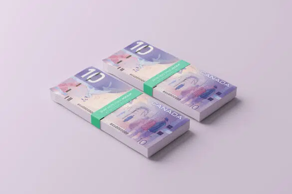 Bank Note Stack Mockup - Mockup Free