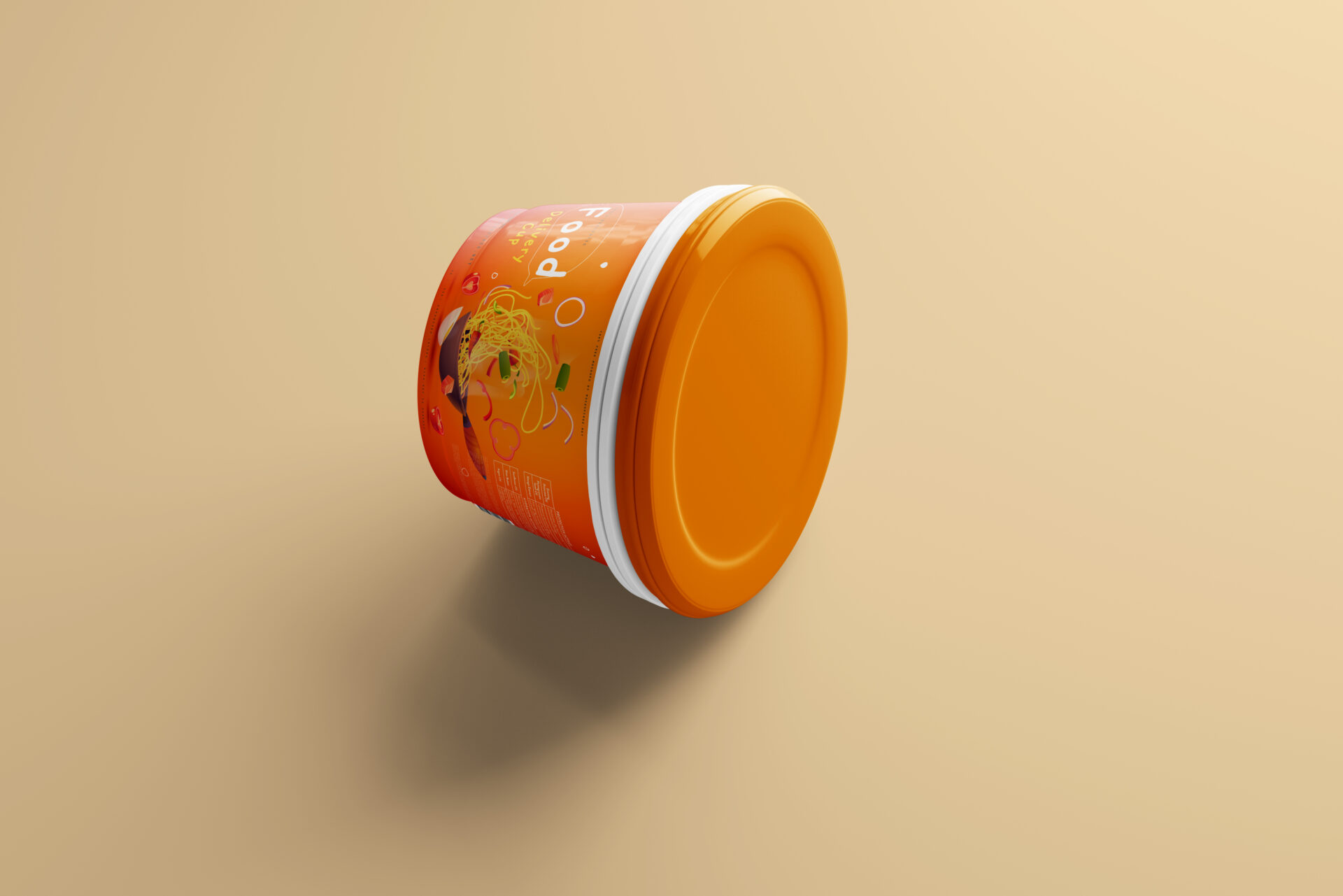 Food Delivery Cup Mockups - Mockup Free