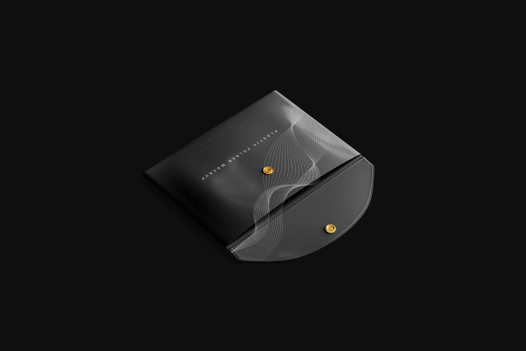 Plastic Folder Mockup - Mockup Free