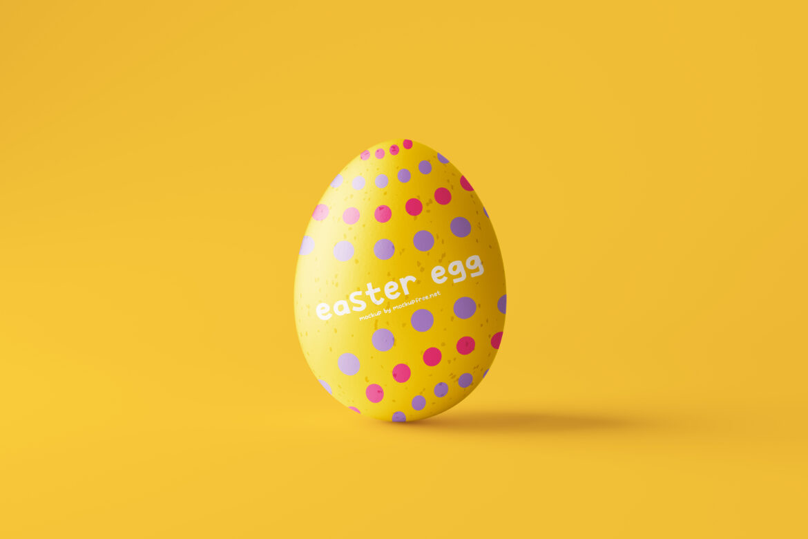 Easter Egg Mockups - Mockup Free