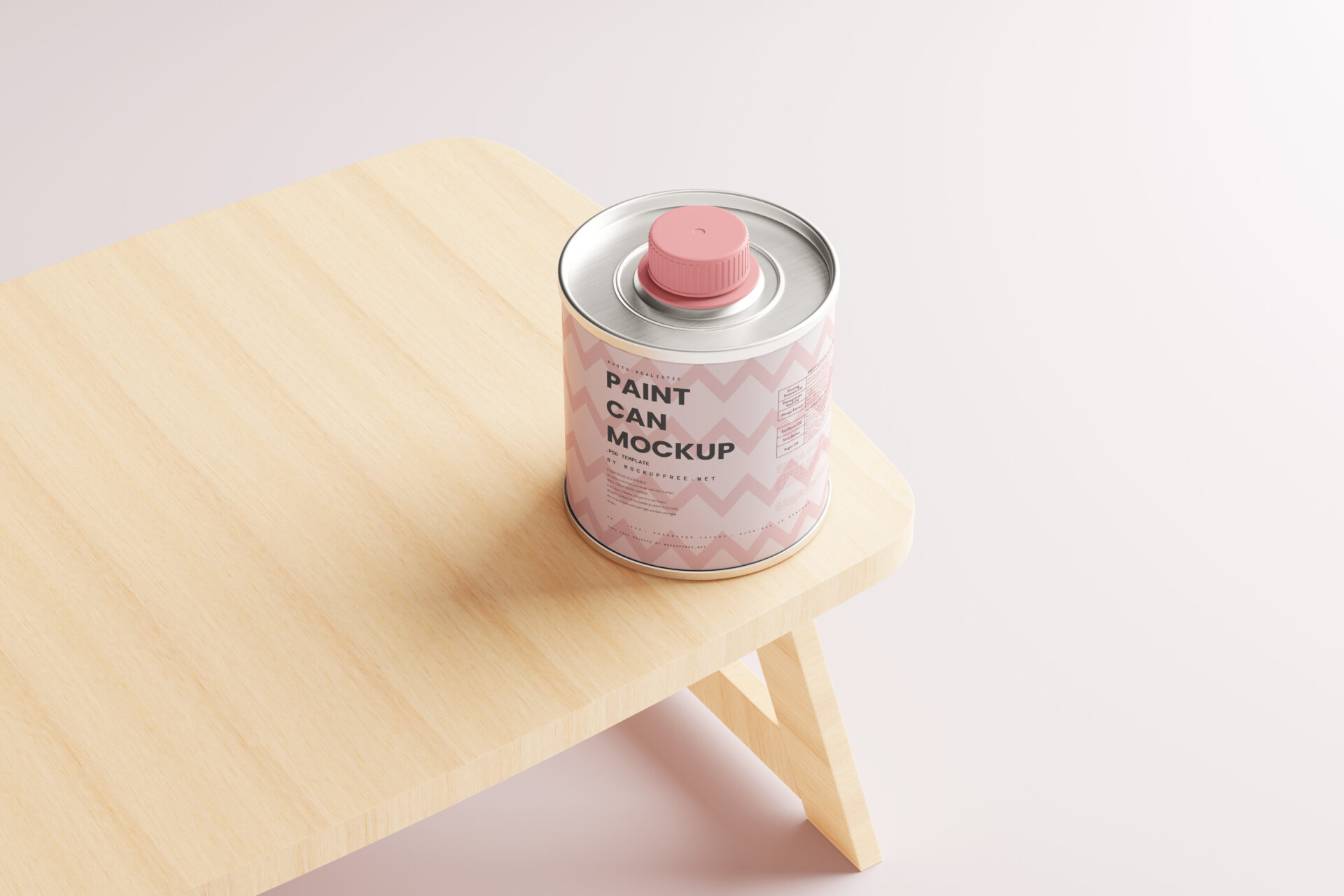 Paint Can Mockups - Mockup Free
