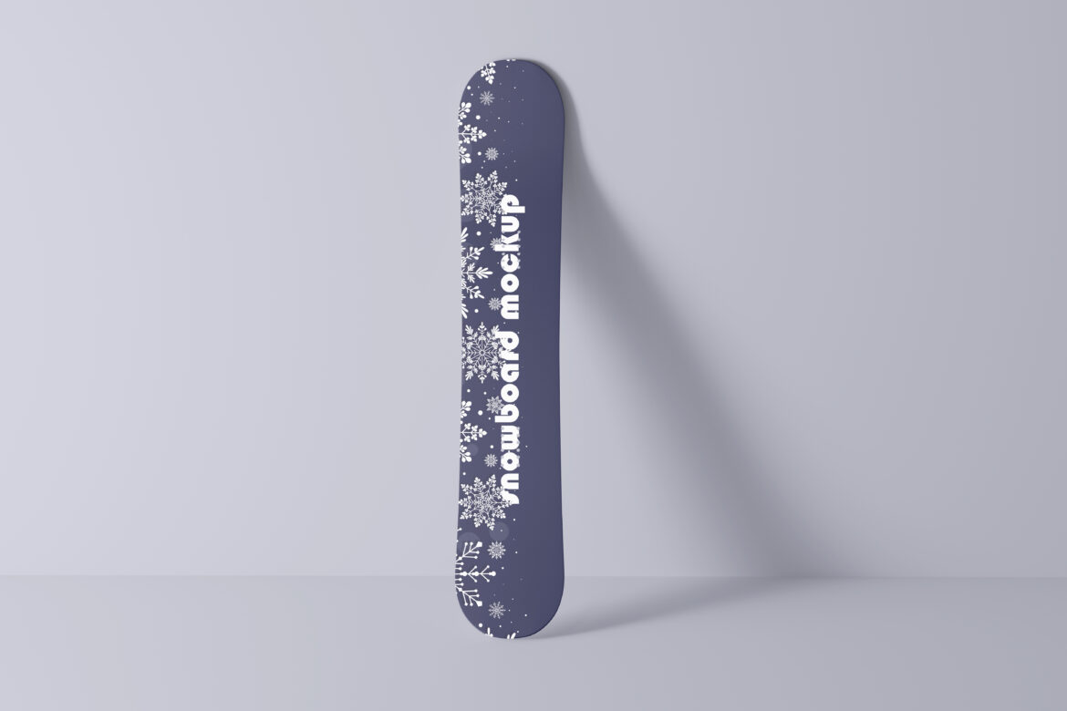 Snowboard Mockups - Mockup Free
