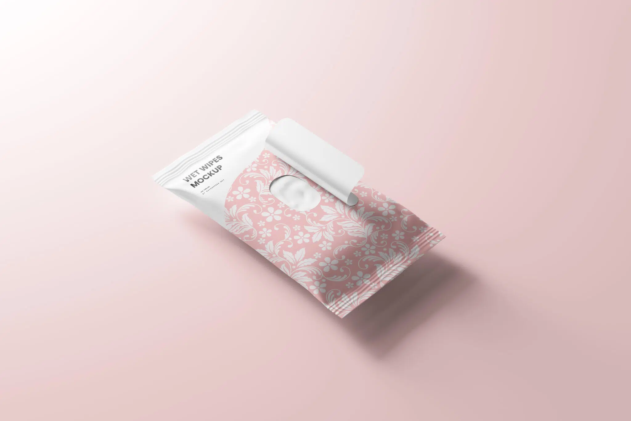 Wet Wipe Mockup - Mockup Free