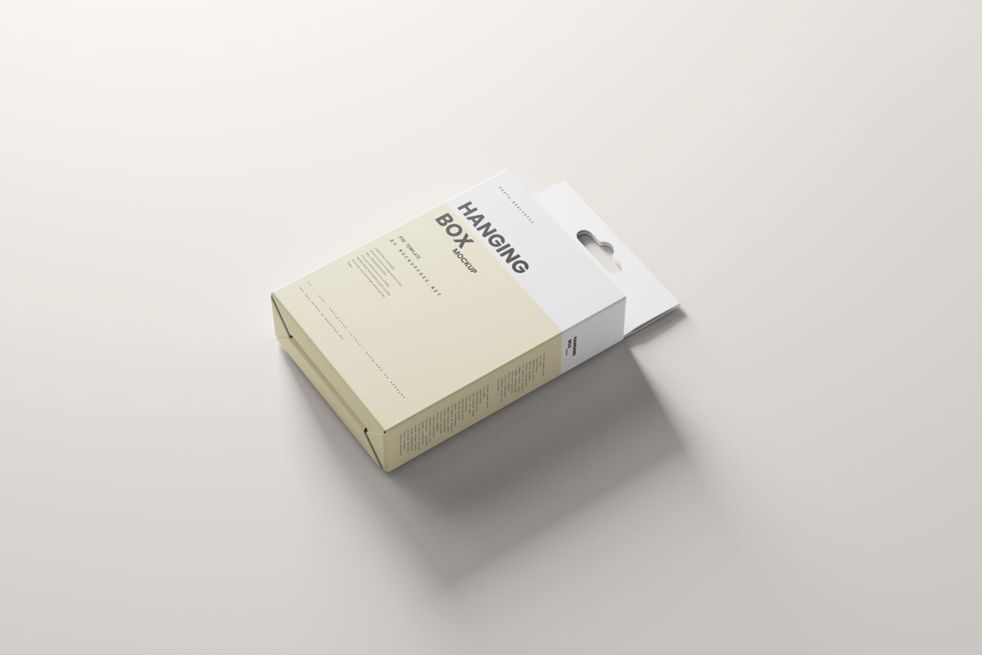 Hanging Box Mockup - Mockup Free
