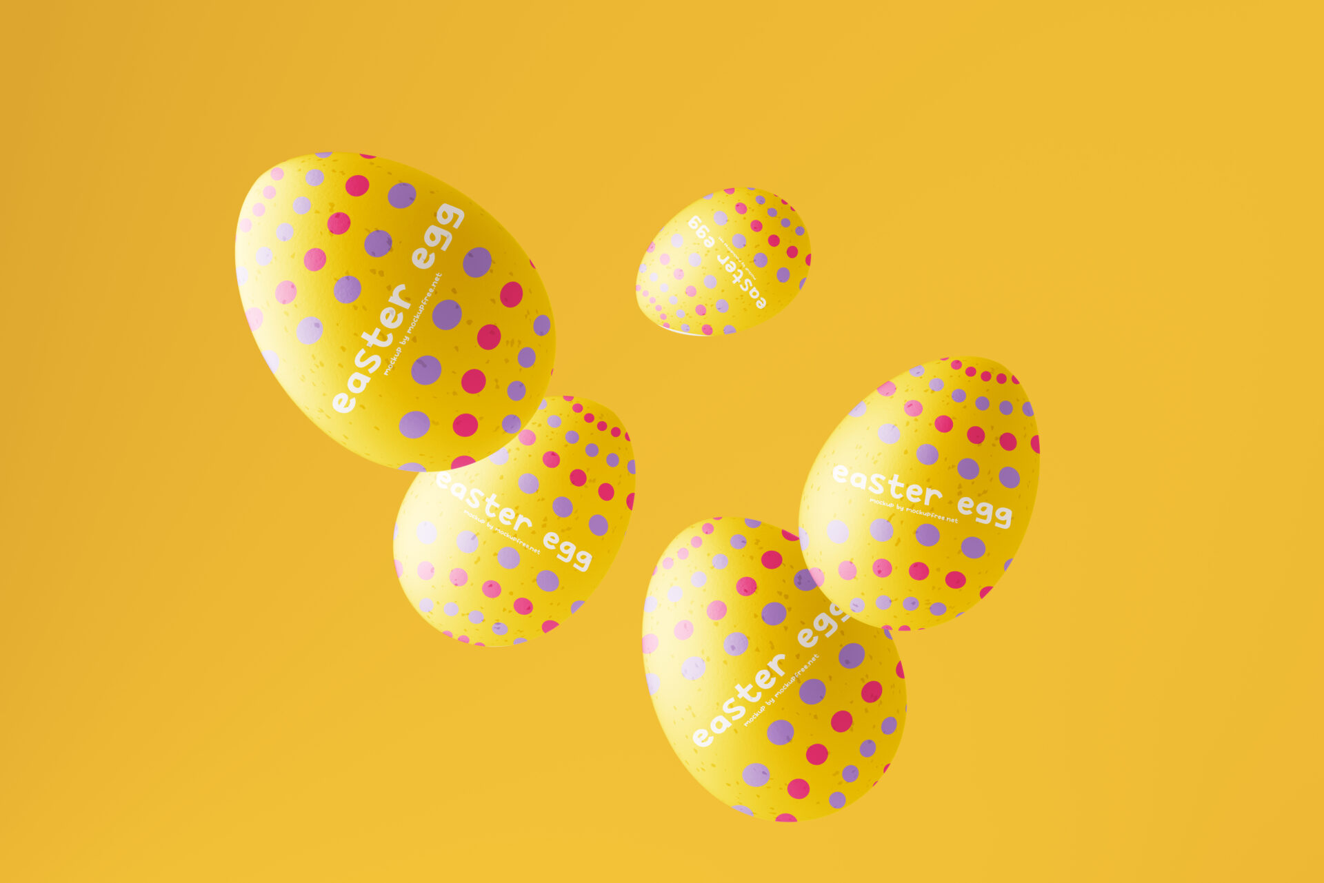 Easter Egg Mockups - Mockup Free