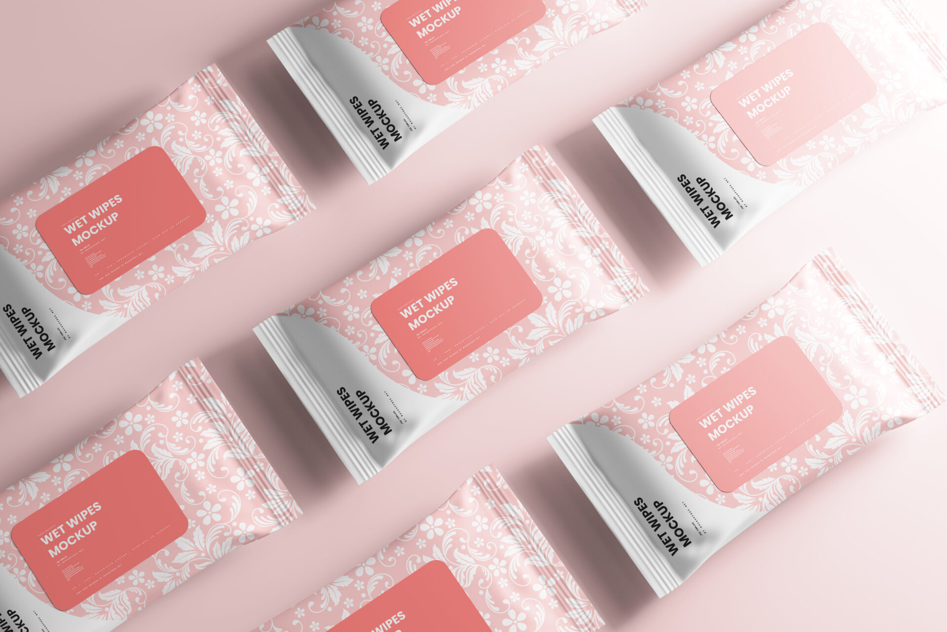 Wet Wipe Mockup - Mockup Free