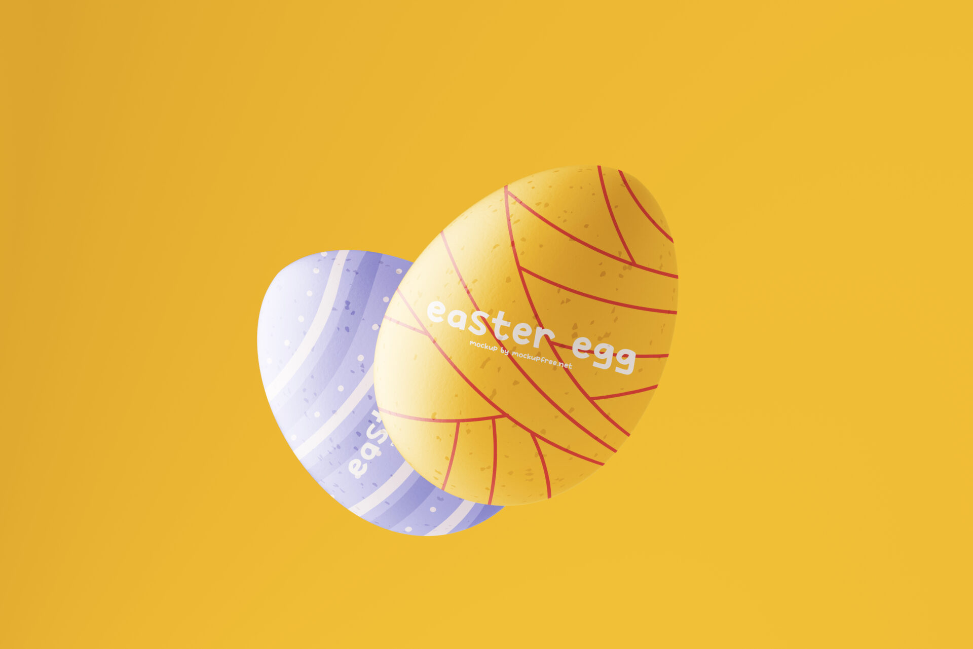 Easter Egg Mockups - Mockup Free