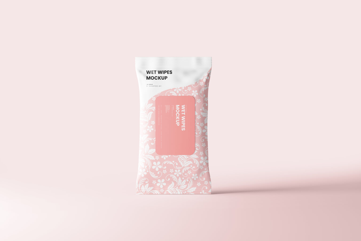 Wet Wipe Mockup - Mockup Free