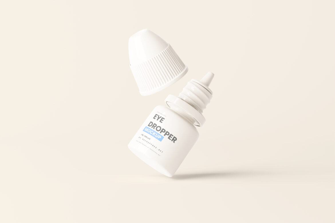 Eye Dropper Bottle Mockups - Mockup Free