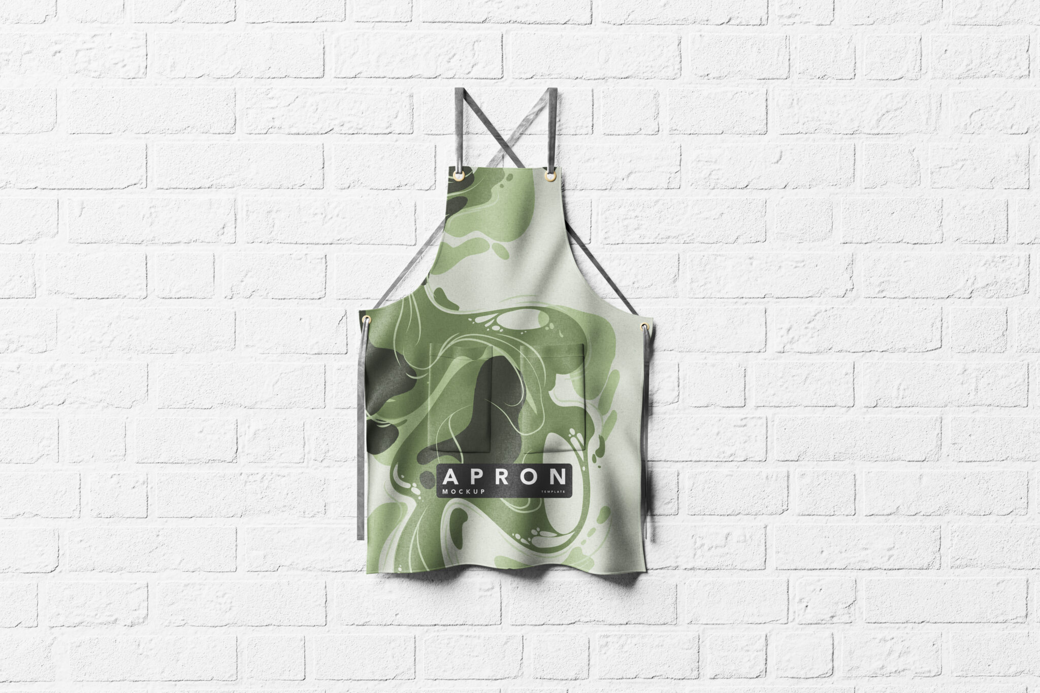 Kitchen Apron Mockups - Mockup Free