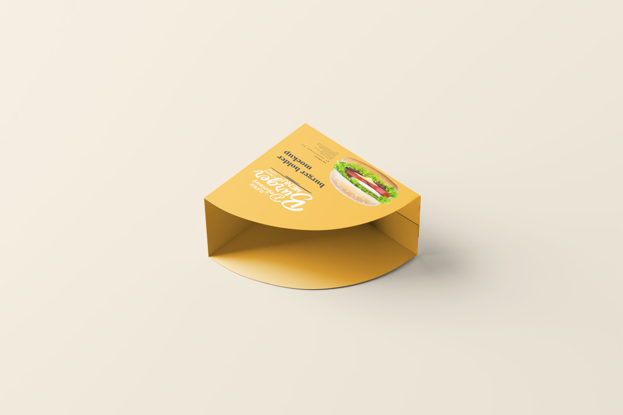 Burger Holder Mockups - Mockup Free