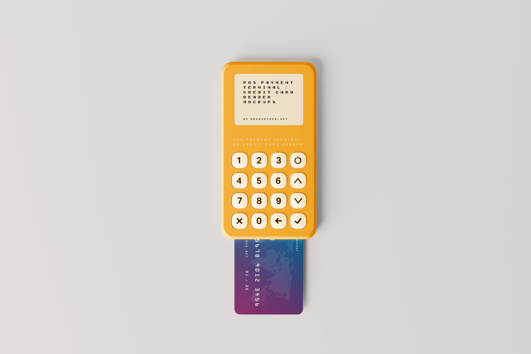 Credit Card Reader Mockups - Mockup Free