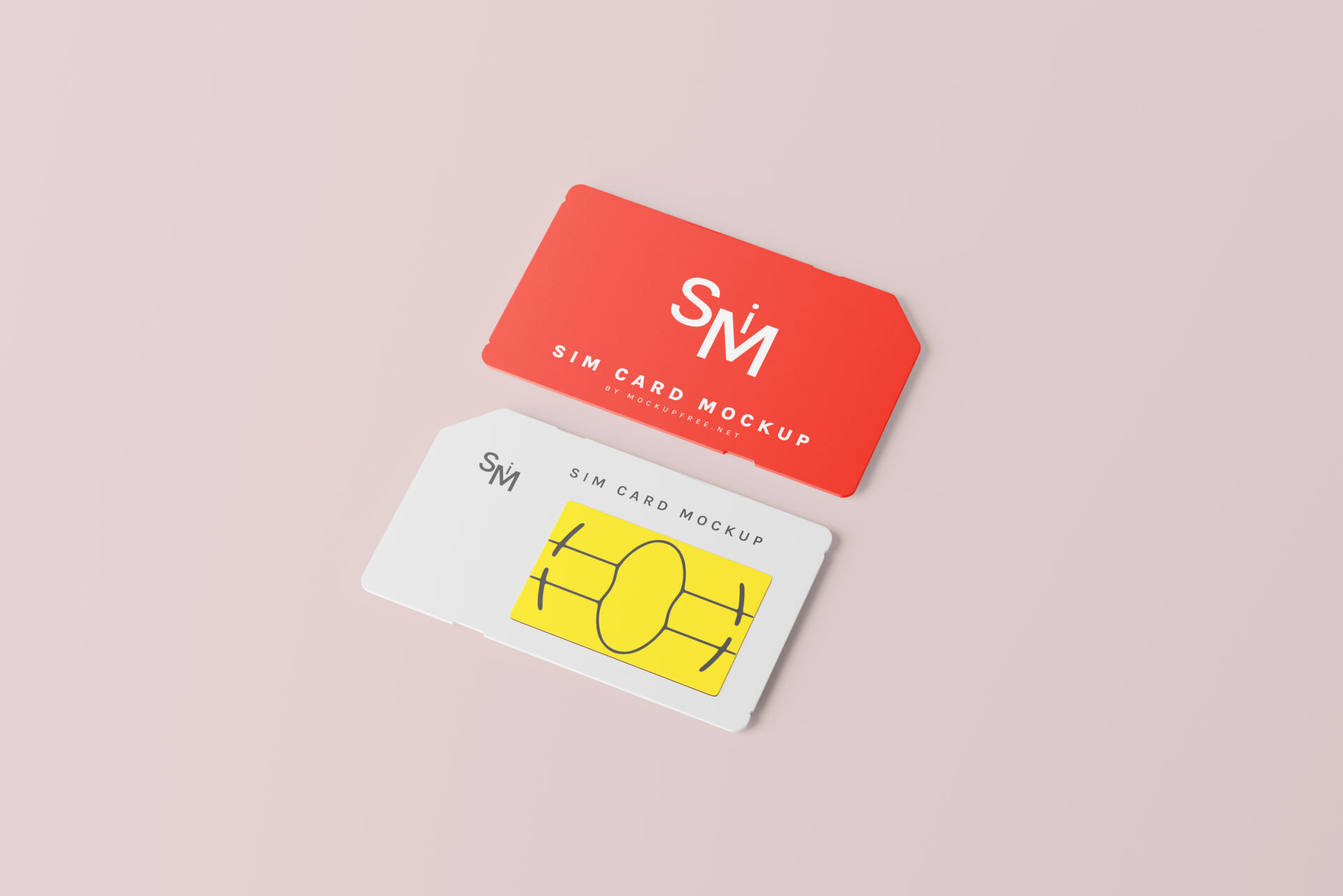 Mobile SIM Card Mockups - Mockup Free