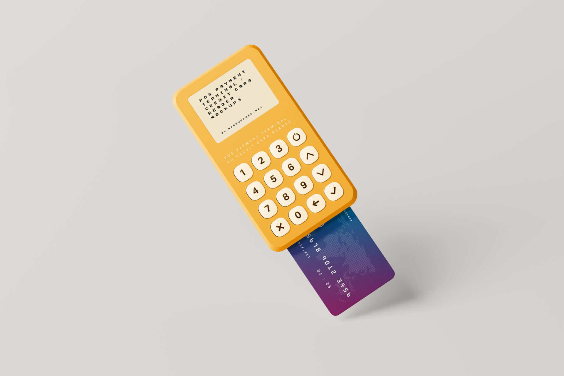 Credit Card Reader Mockups - Mockup Free