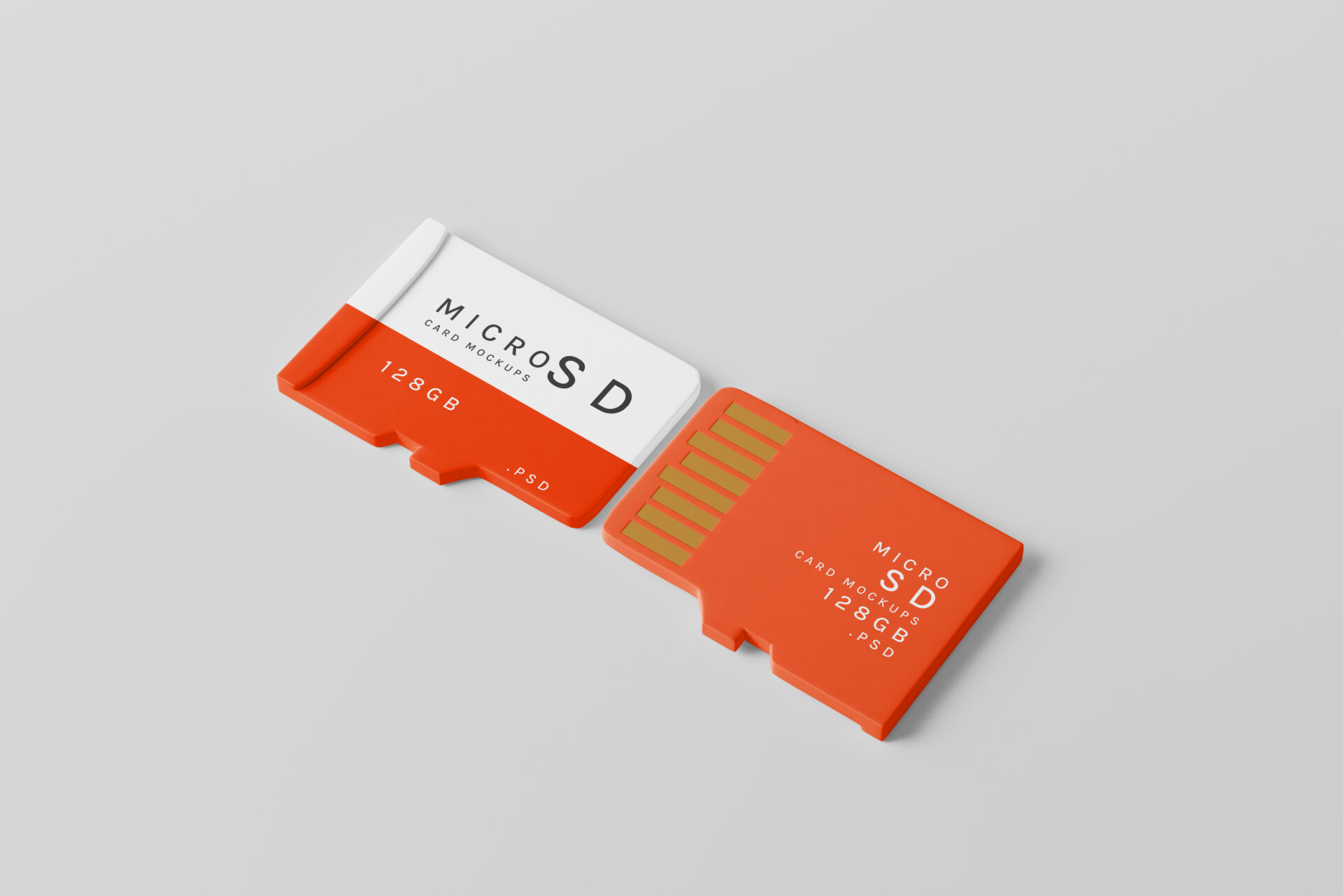 Micro SD Card Mockups - Mockup Free