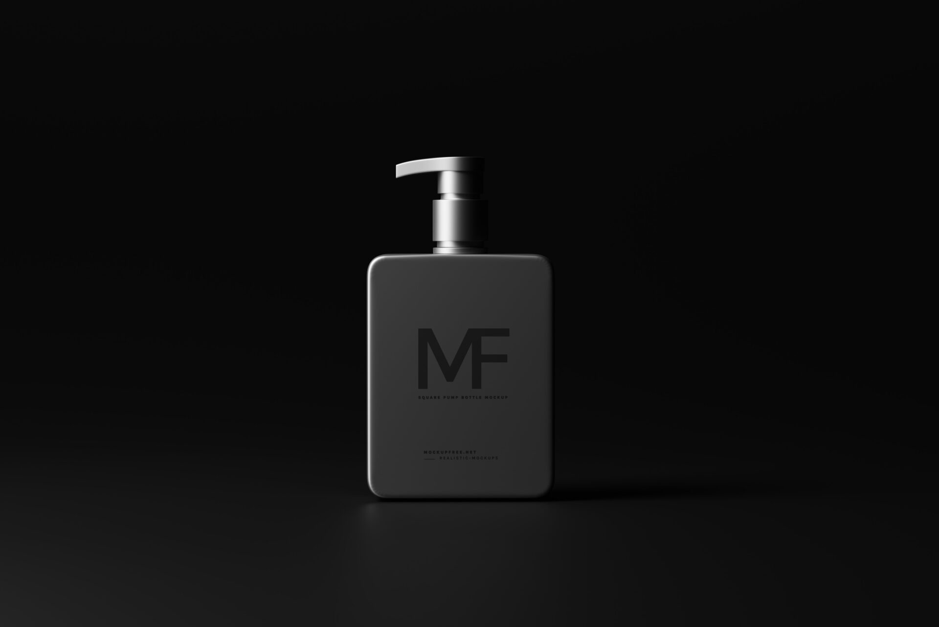 Square Pump Bottle Mockups - Mockup Free