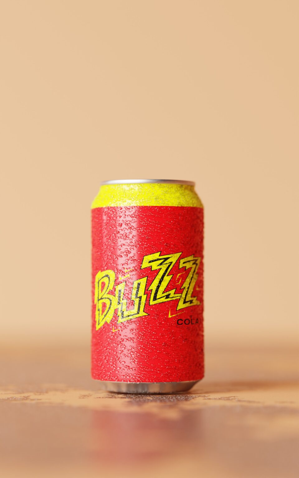 Real Buzz Cola – Buzz Cola Real Life Product Visualization