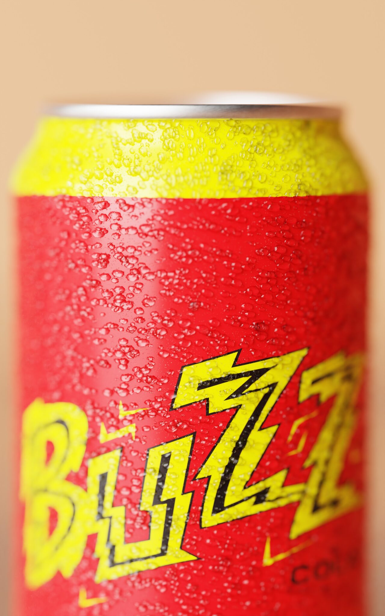 Real Buzz Cola – Buzz Cola Real Life Product Visualization