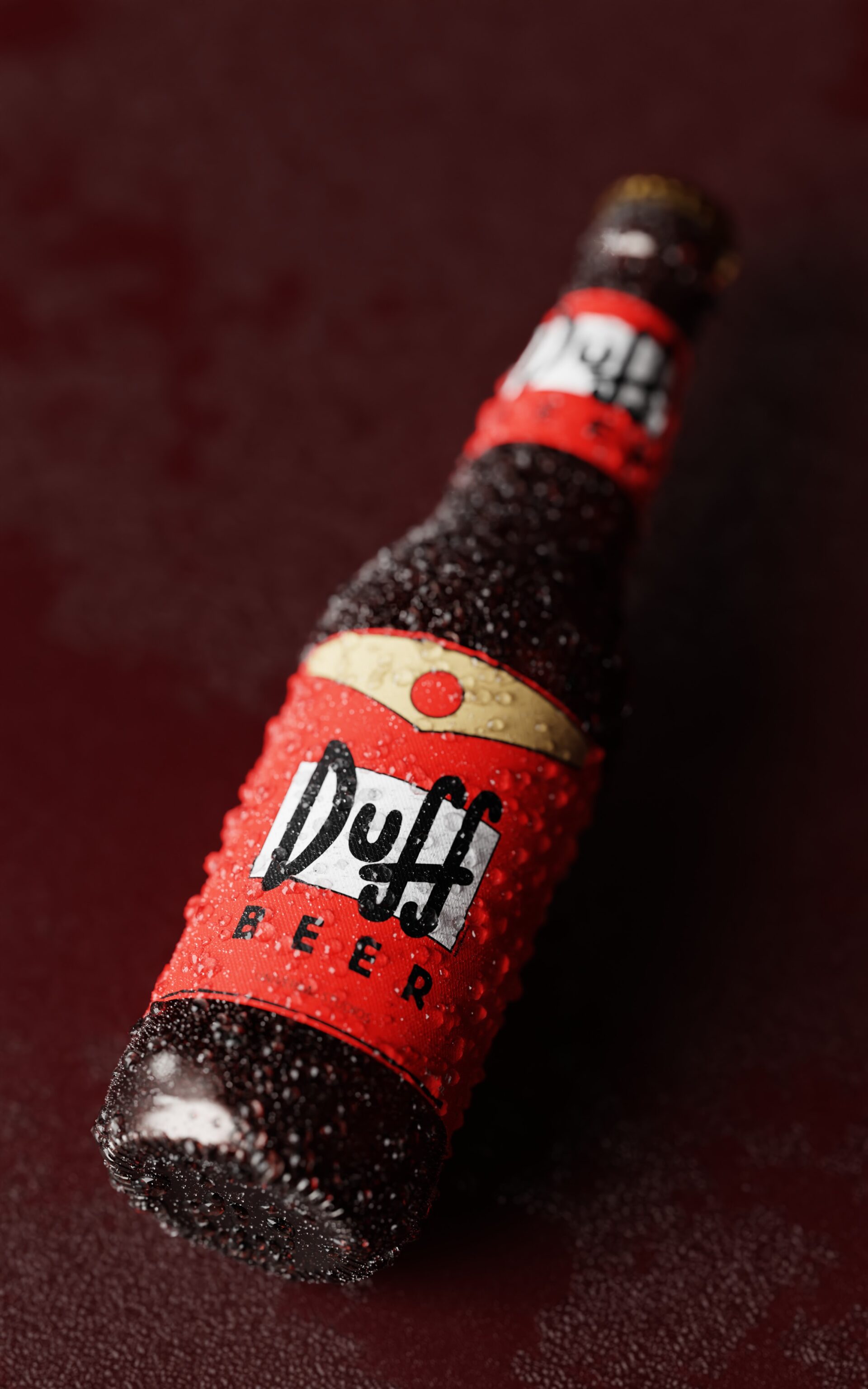Real Duff Beer – Real life duff beer product visualization