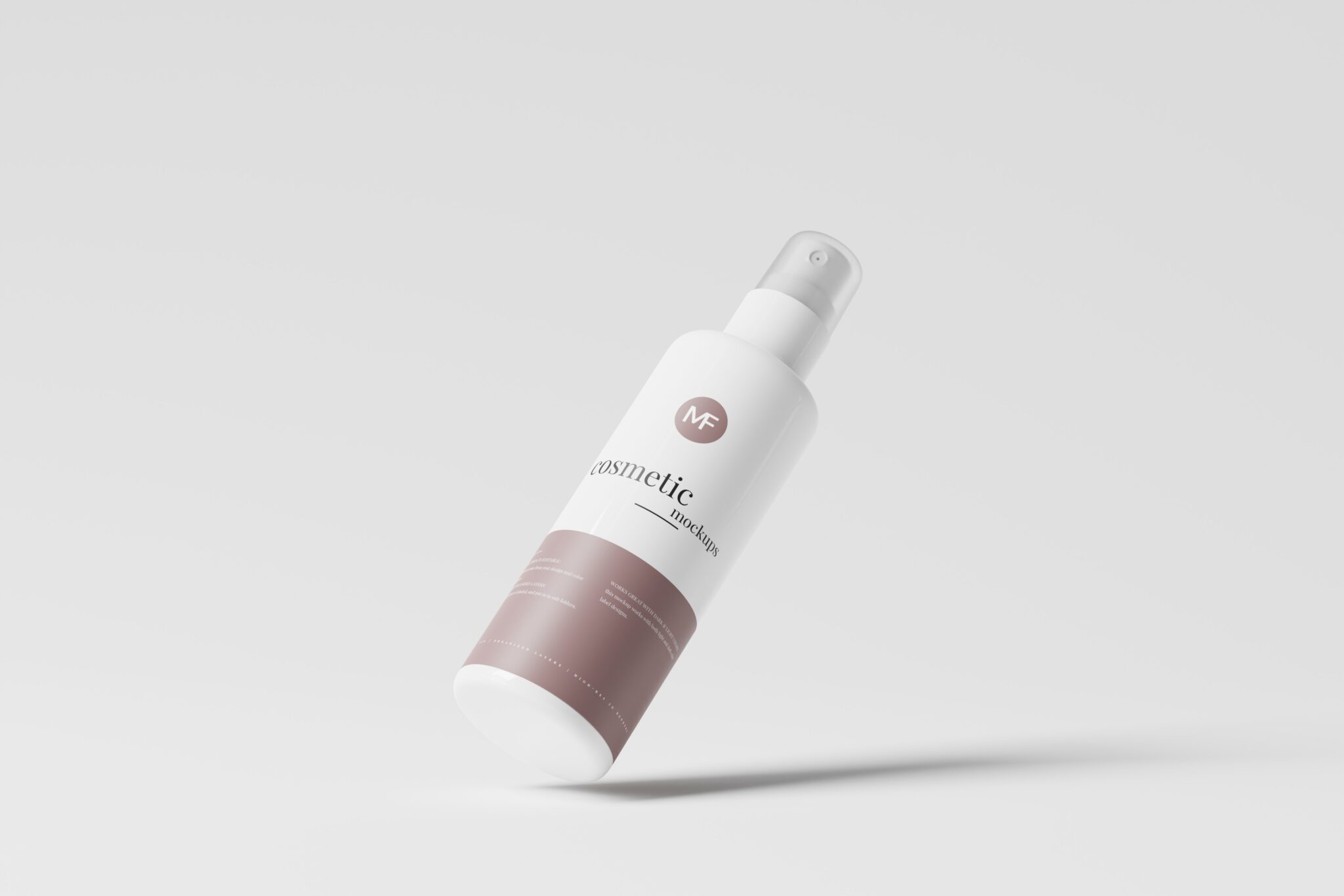 Cosmetic Packaging Mockup Set - Mockup Free