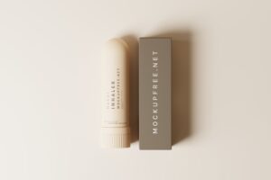 Plastic Nasal Inhaler Mockups - Mockup Free