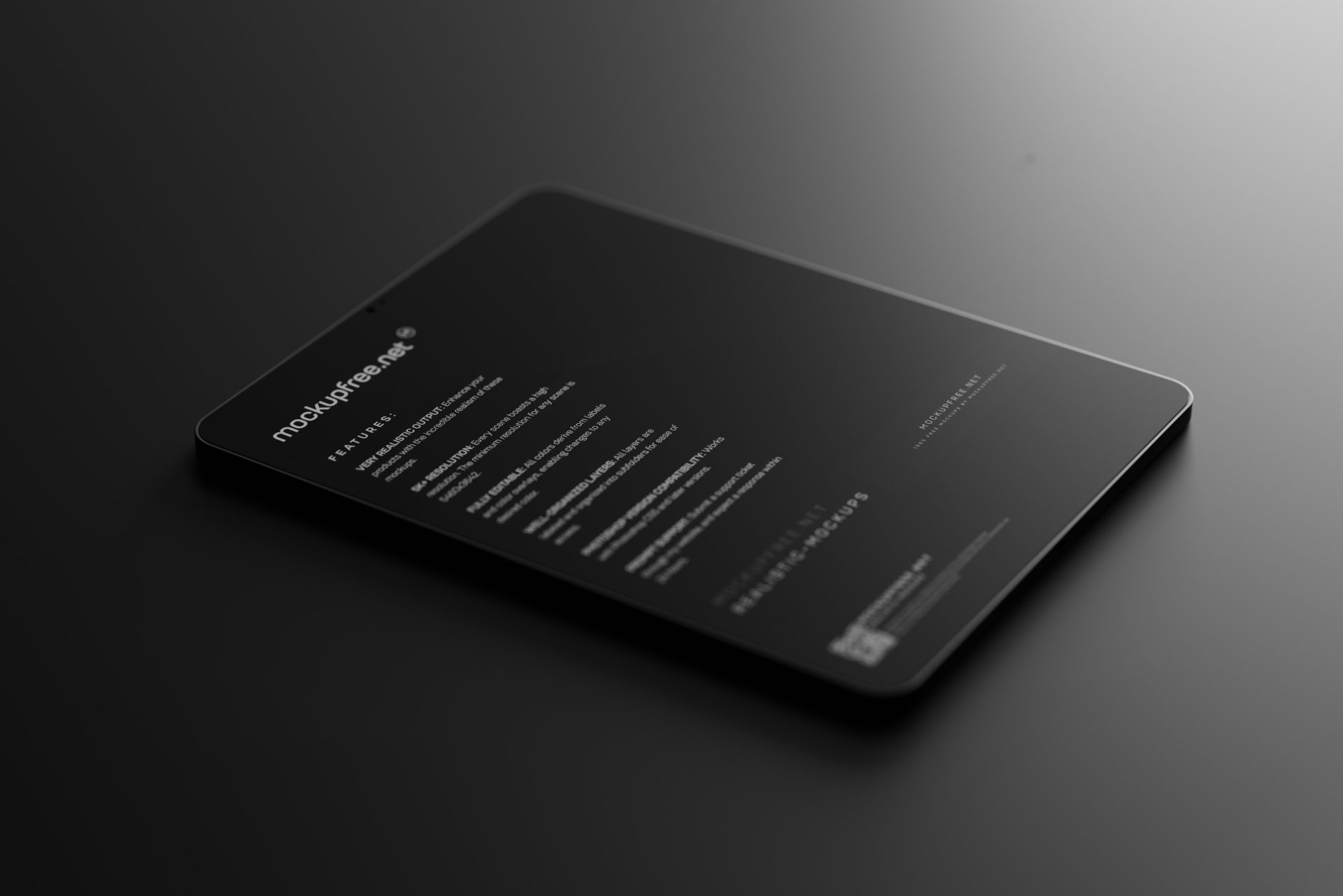 Unbranded Tablet Screen Mockups - Mockup Free