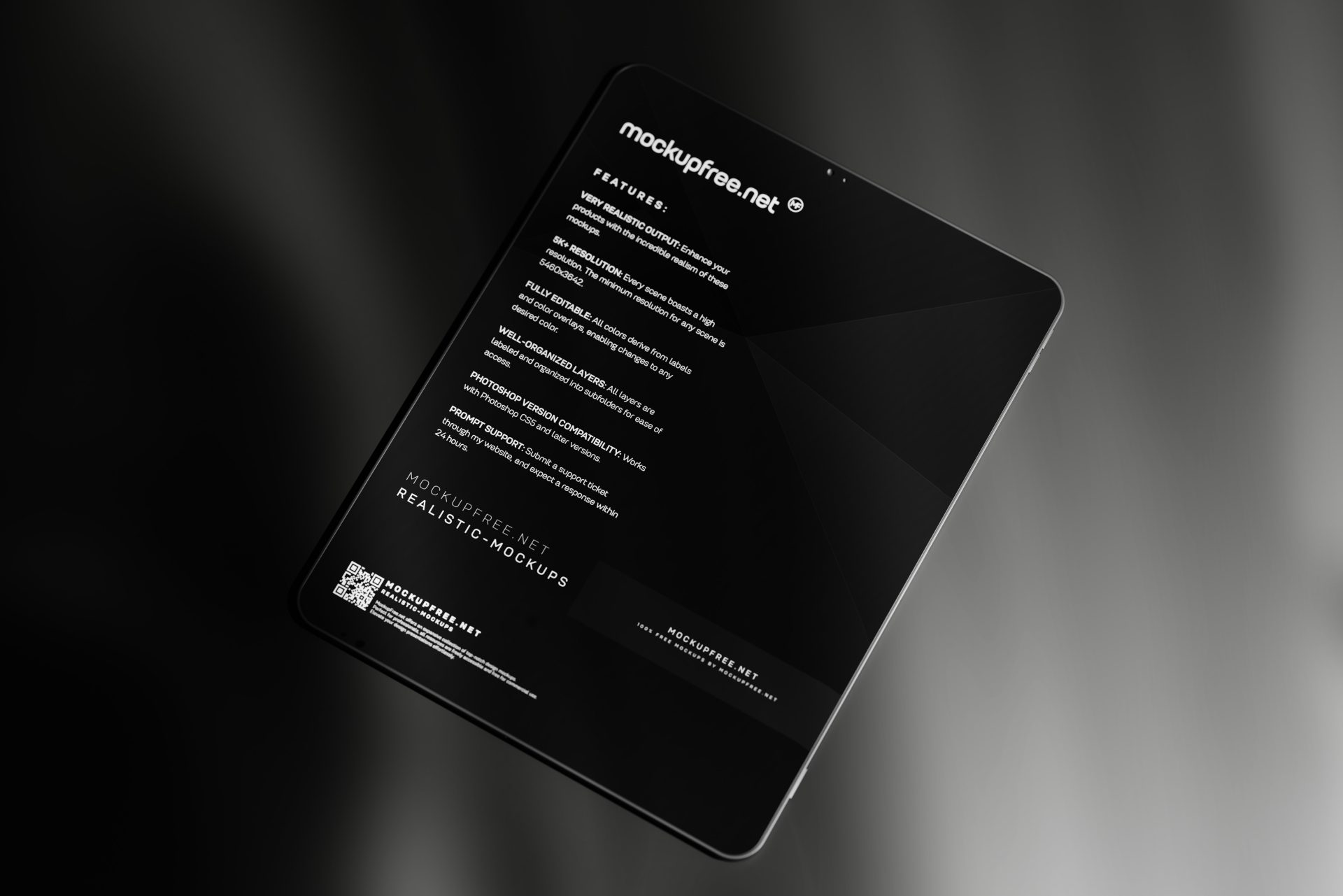 Unbranded Tablet Screen Mockups - Mockup Free