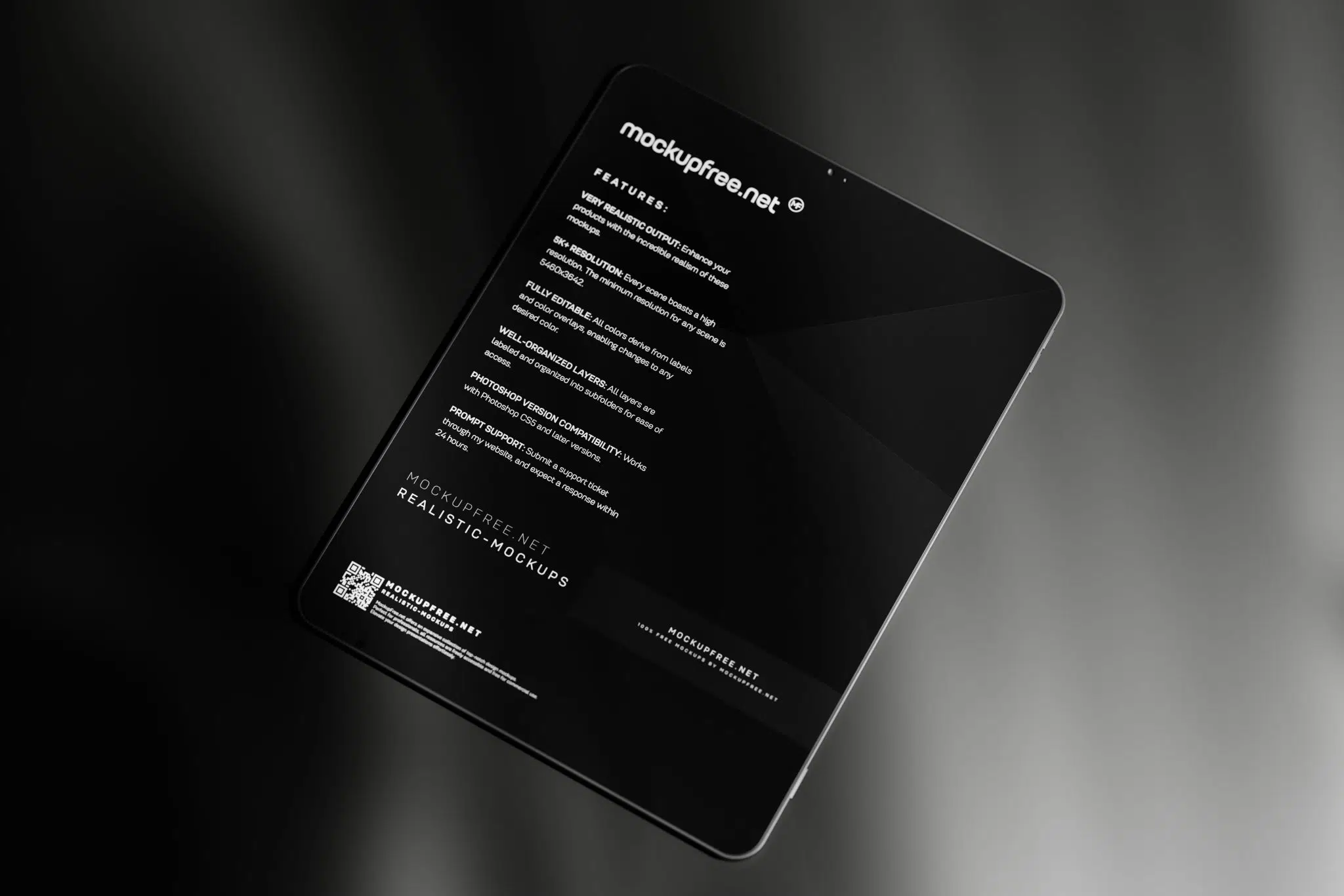 Unbranded Tablet Screen Mockups - Mockup Free